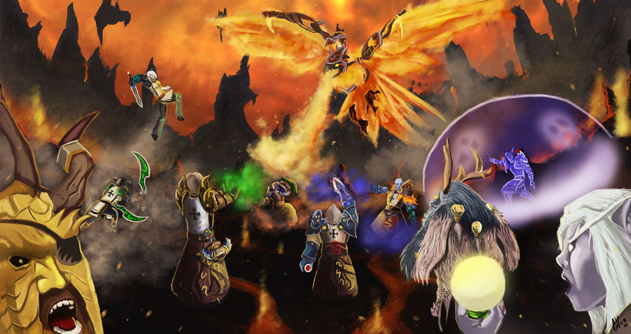 Raid Alysrazor por GenesisVandrake | Dibujando