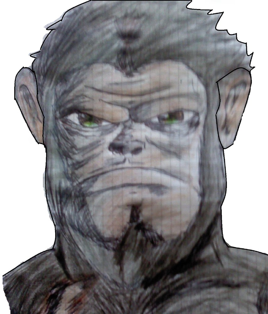 Simio completo por PihPohRRE | Dibujando