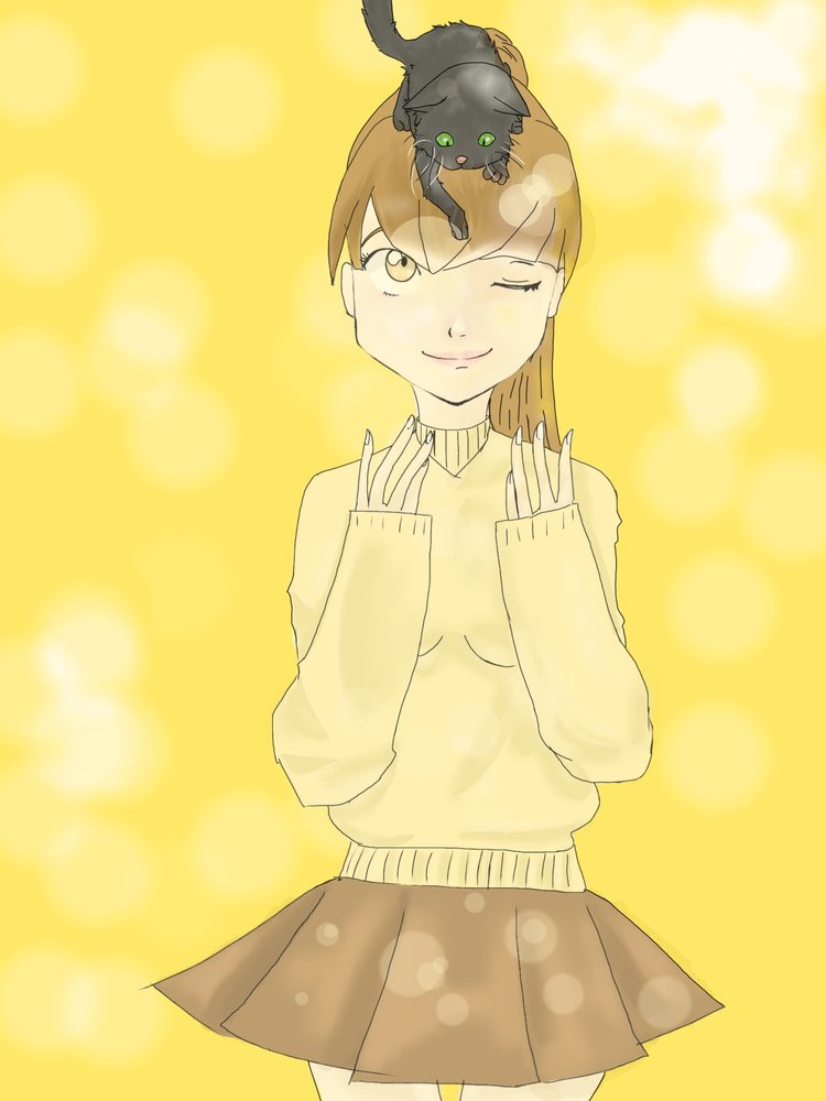 Feliz Por Hatsukibambi Dibujando 