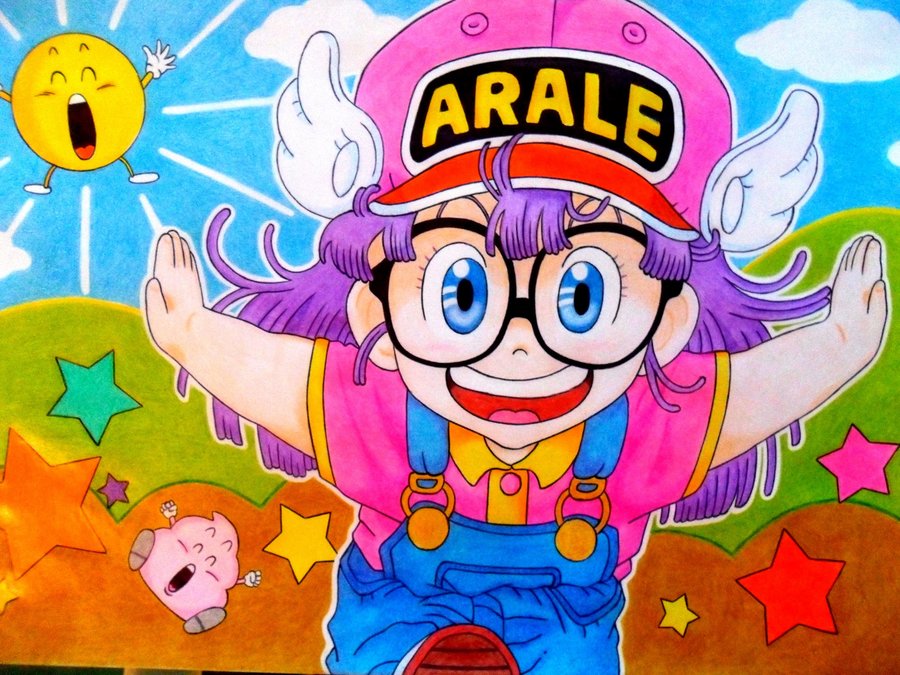 Arale Norimaki por patrullazombie | Dibujando
