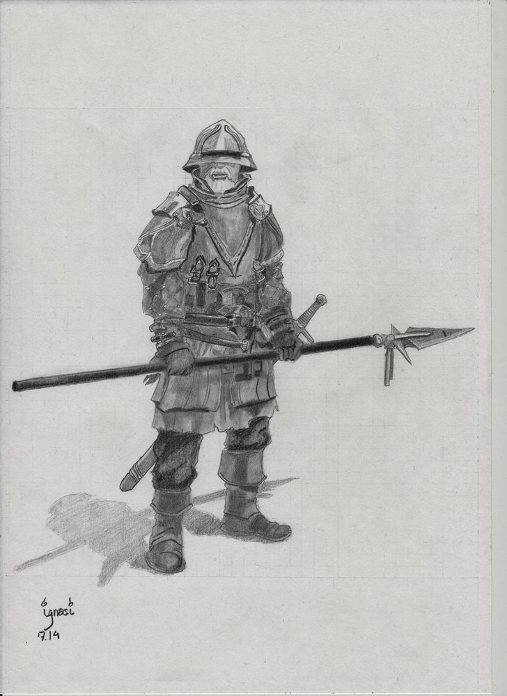 Lancero por igna | Dibujando