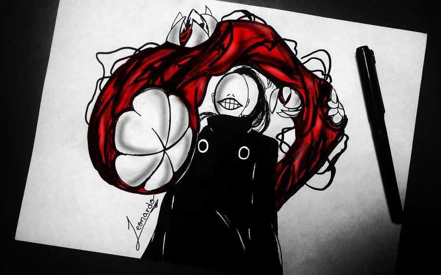 11-11-2015-NORO (tokyo ghoul) por LeonardoRR | Dibujando