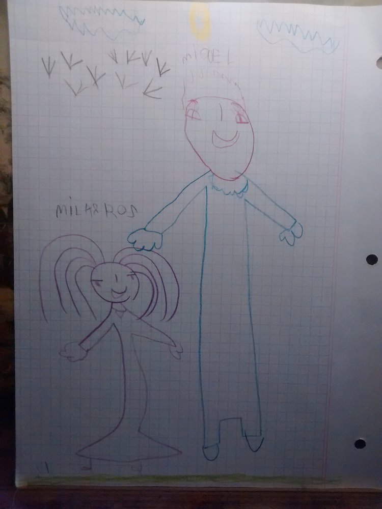 Autor Retrato De Mi Sobrina Y Yo Por Argentino Dibujando 