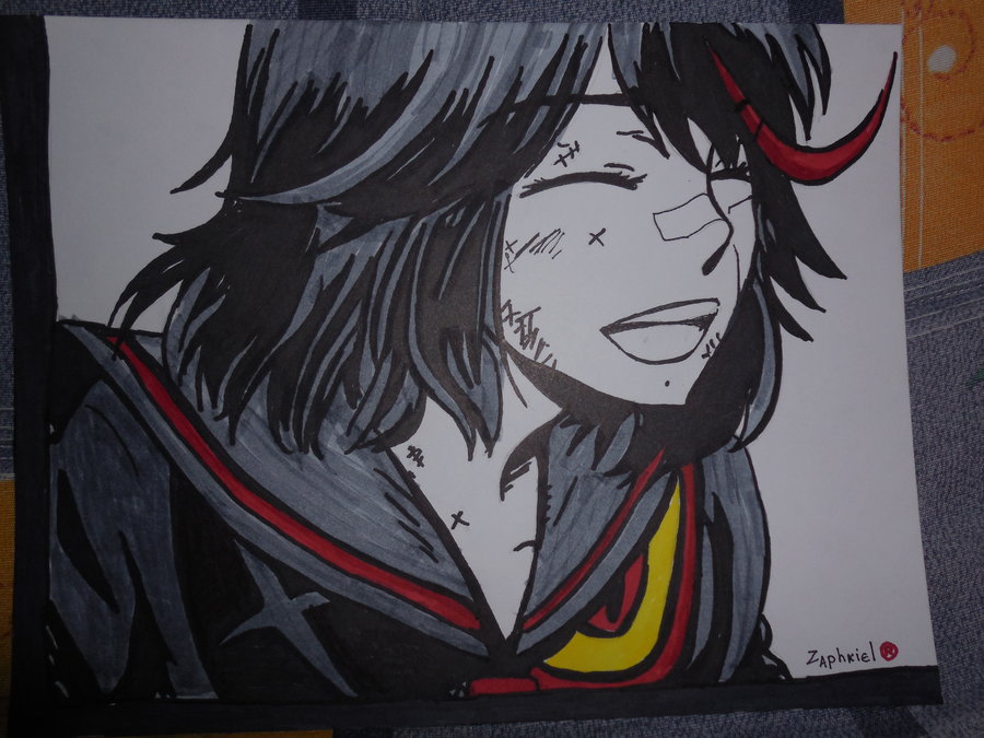 Ryuko Matoi Kill La Kill Por Zaphkiel Dibujando