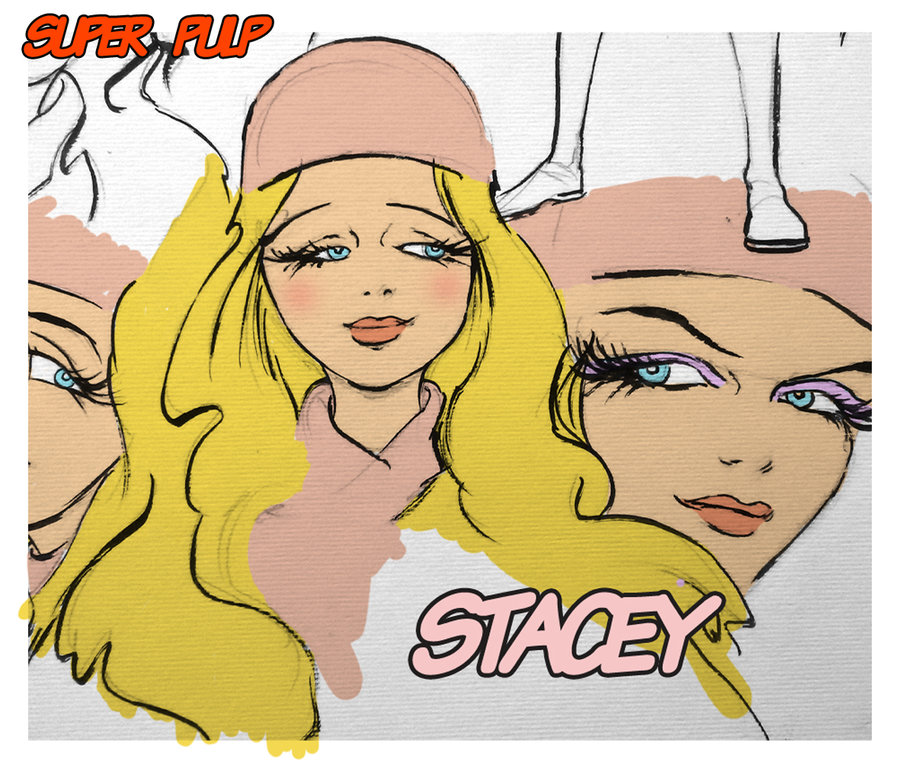 Stacey super pulp por 41-1976 | Dibujando