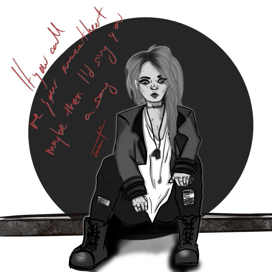 My emo teenager is living her dream por ceccato | Dibujando