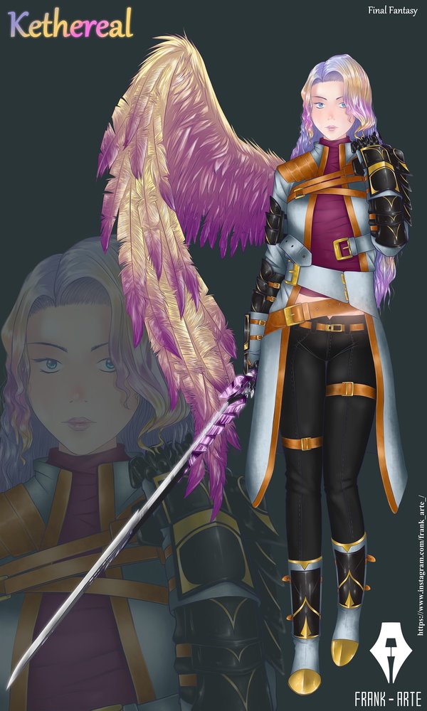 Kethereal (oc) por FrankArte4 | Dibujando