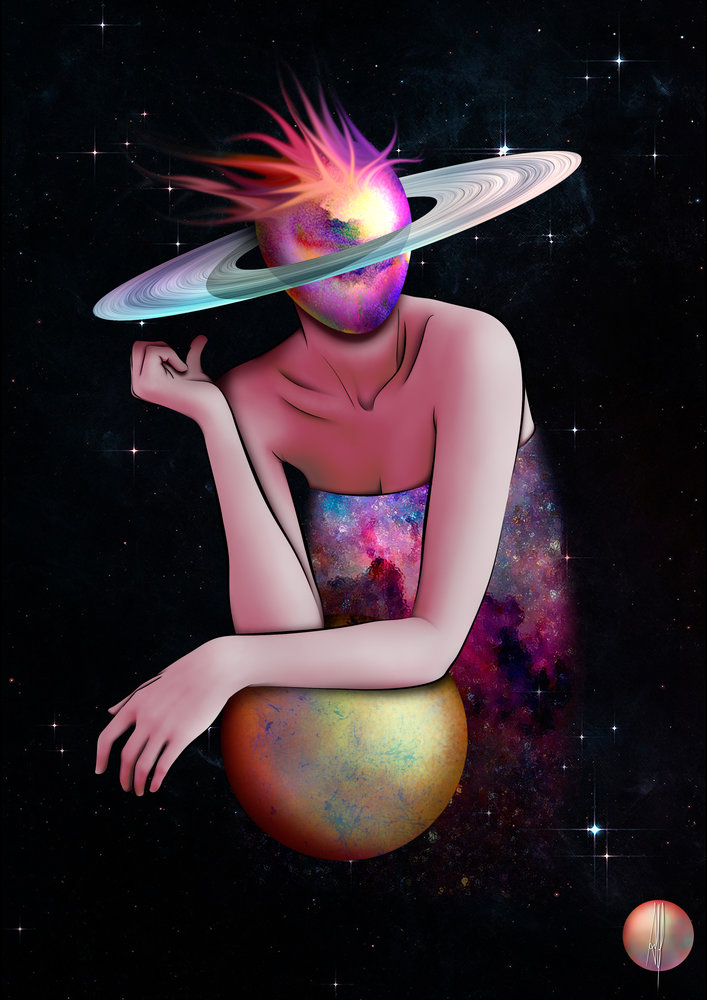 Miss Space por Adrianart | Dibujando