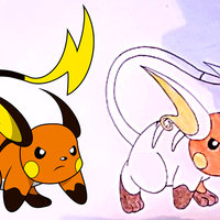 how to draw pikachu and raichu