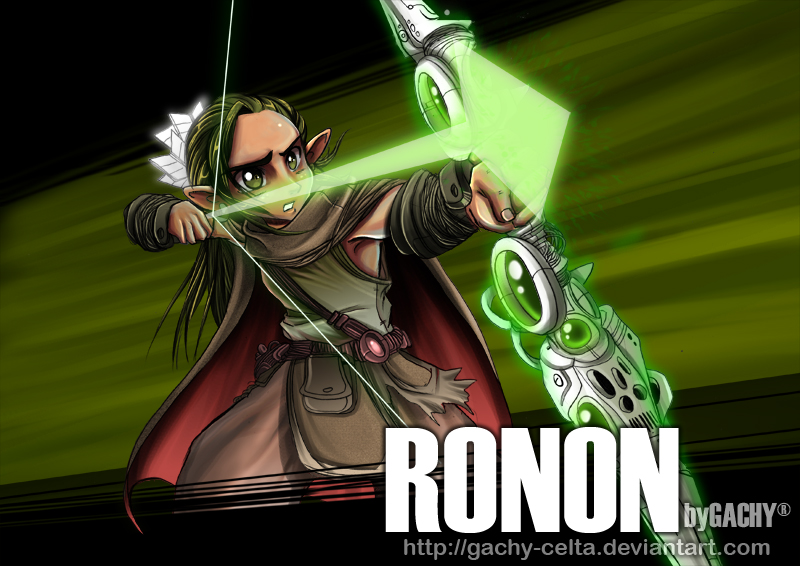 RONON, EL ARQUERO por gachy-celta | Dibujando