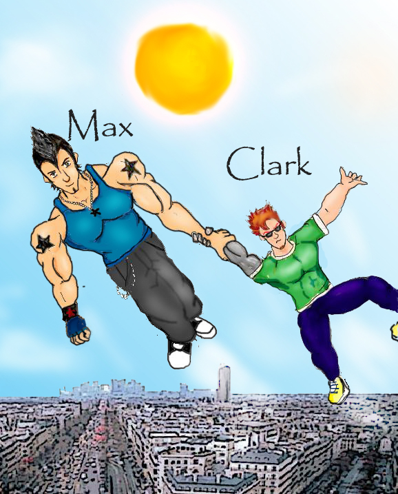 Max y Clark por Alanssj15 | Dibujando