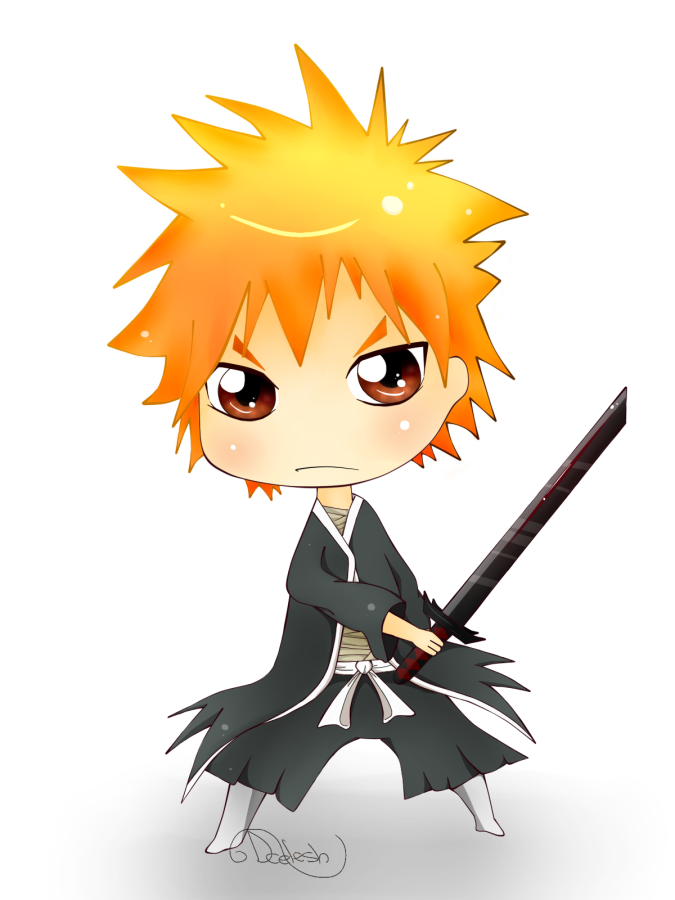 Ichigo chibi por DragonCelesh | Dibujando
