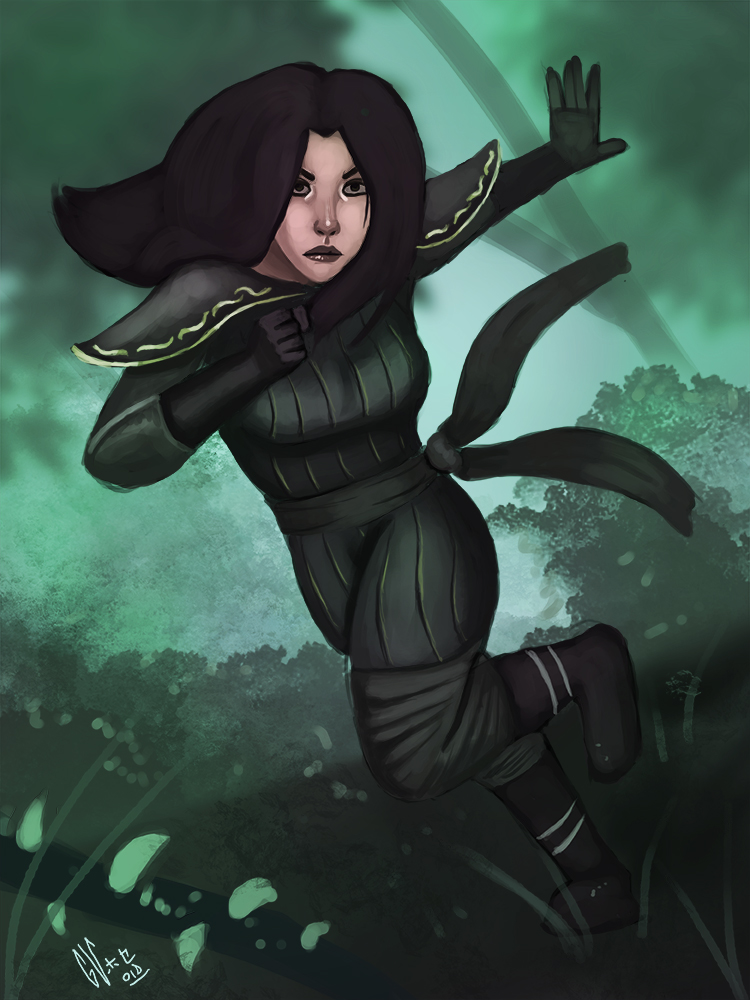 Forest ninja por GenesisVandrake | Dibujando